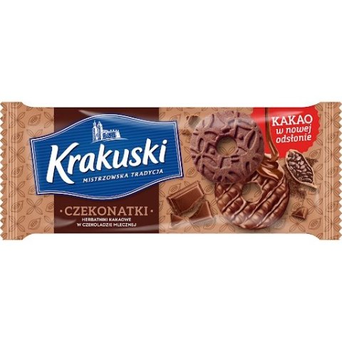 Ciastka BAHLSEN KRAKUSKI CZEKONATKI 165g > KRAKUSKI
